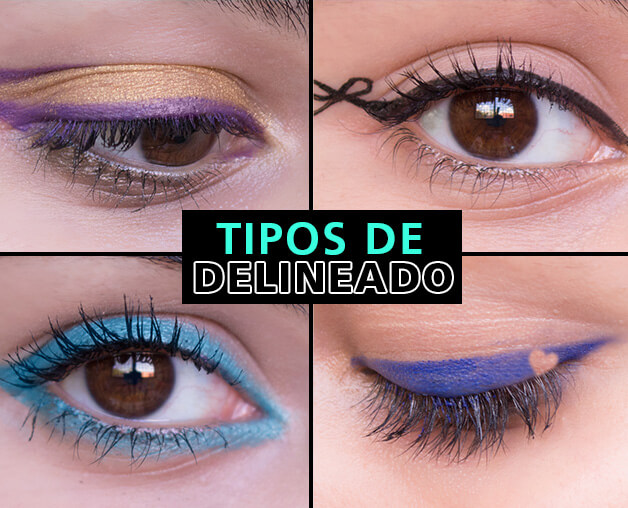 Aprende cómo hacer 4 tipos de delineados para los ojos!